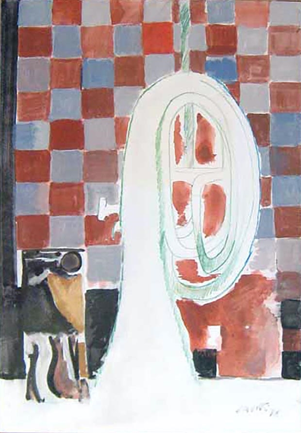 Bruno Saetti | Bruno Saetti Natura morta con bombardino | MutualArt