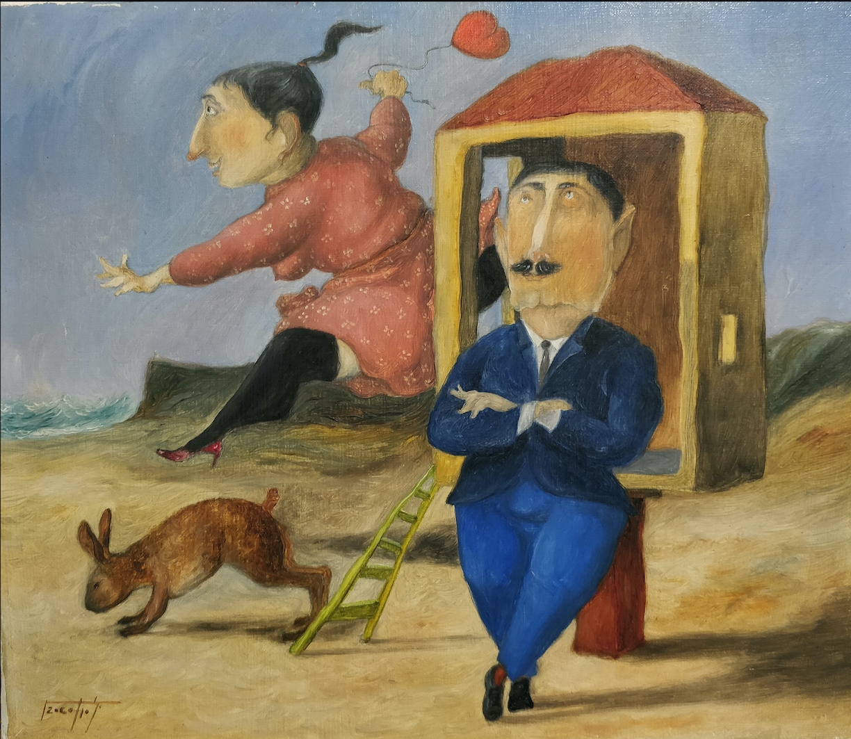 Pino Procopio | Pino Procopio La fuga di Lisa | MutualArt