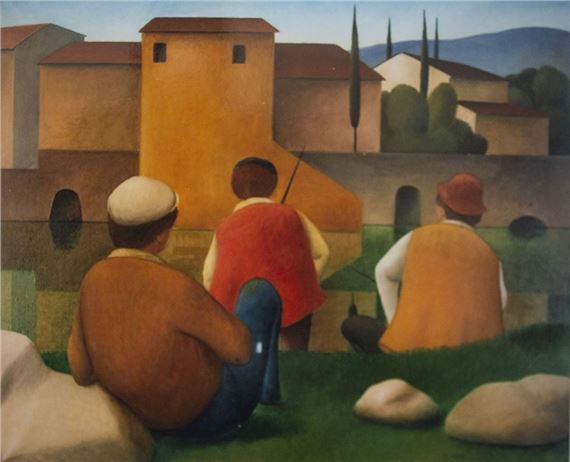 Roberto Masi | Roberto Masi Pescatori 1988 (1988) | MutualArt