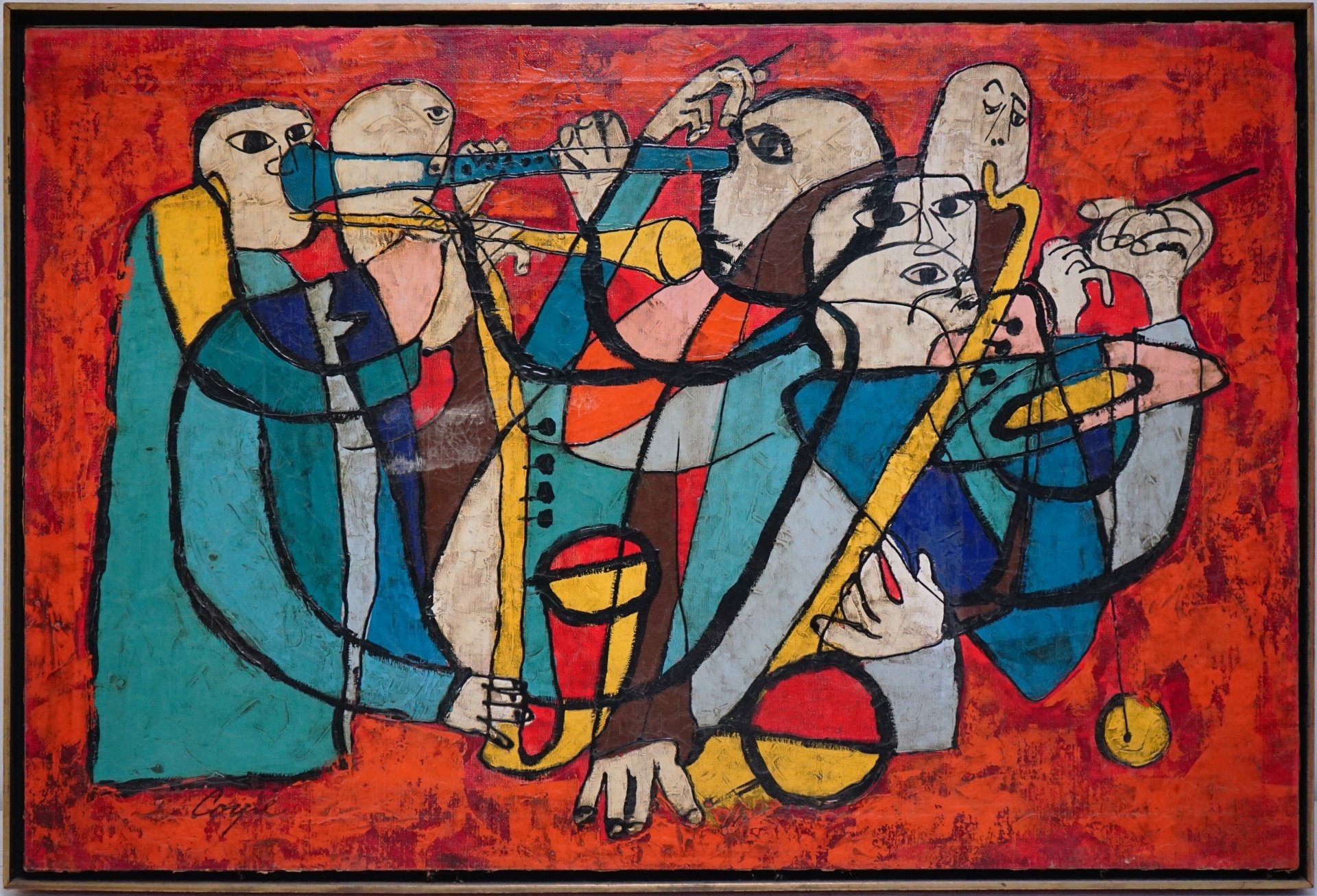 Terence Coyle | 'Jazz Musicians' (Circa 1950) | MutualArt