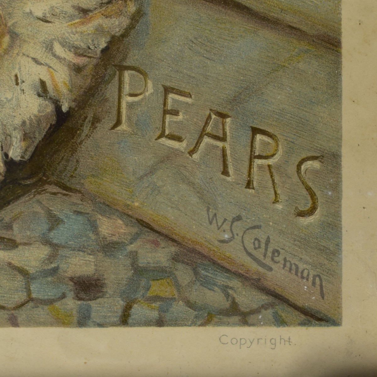 William Stephen Coleman | Vintage Pears Soap Advertising Poster After ...