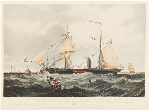 Henry A. Papprill | Her Majesty's Steam Frigate Cyclops,FD9B | MutualArt