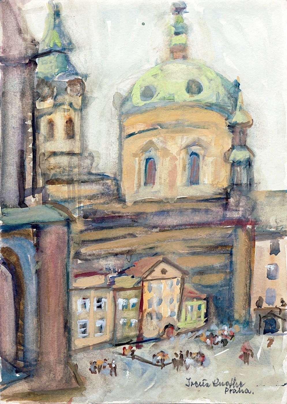 Irena Knothe | Monuments of Prague (1904) | MutualArt
