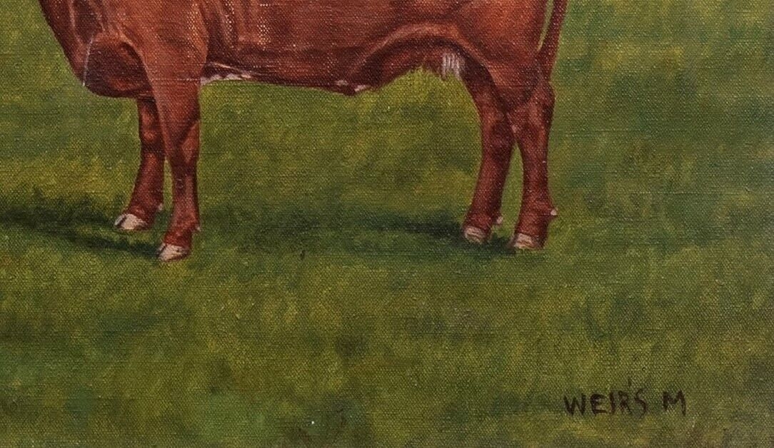 William Hemsley | PORTRAIT OF PRIZE SHORTHORN AND GALLOWAY OIL PAINTING ...