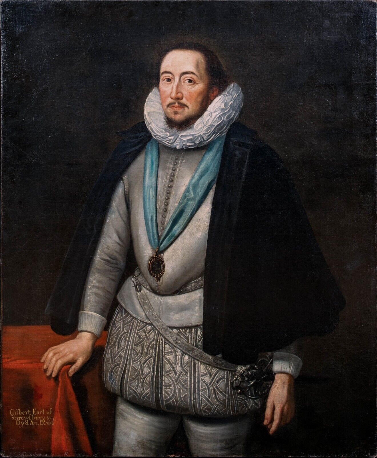 British School, 16th Century | Portrait of Captain John Hyfield (1568 ...