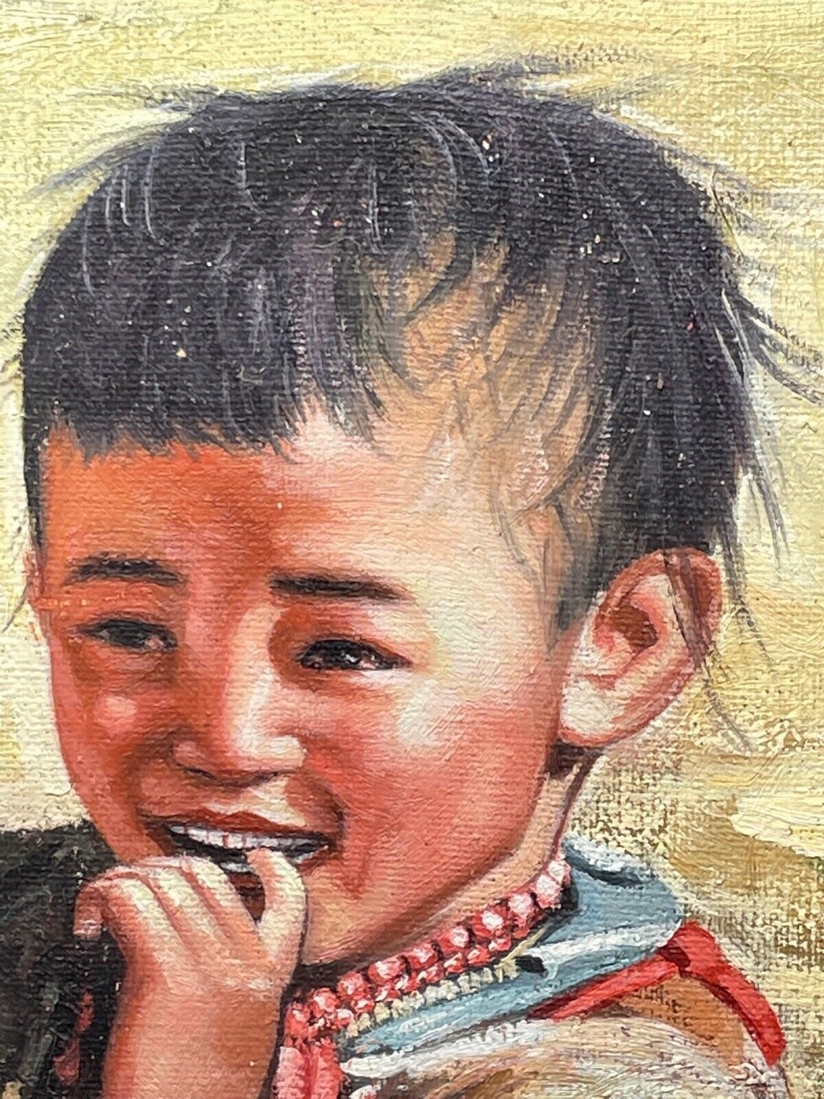 Chen Lian | PORTRAIT OF A YOUNG BOY IN GOBI DESERT (20th Century ...