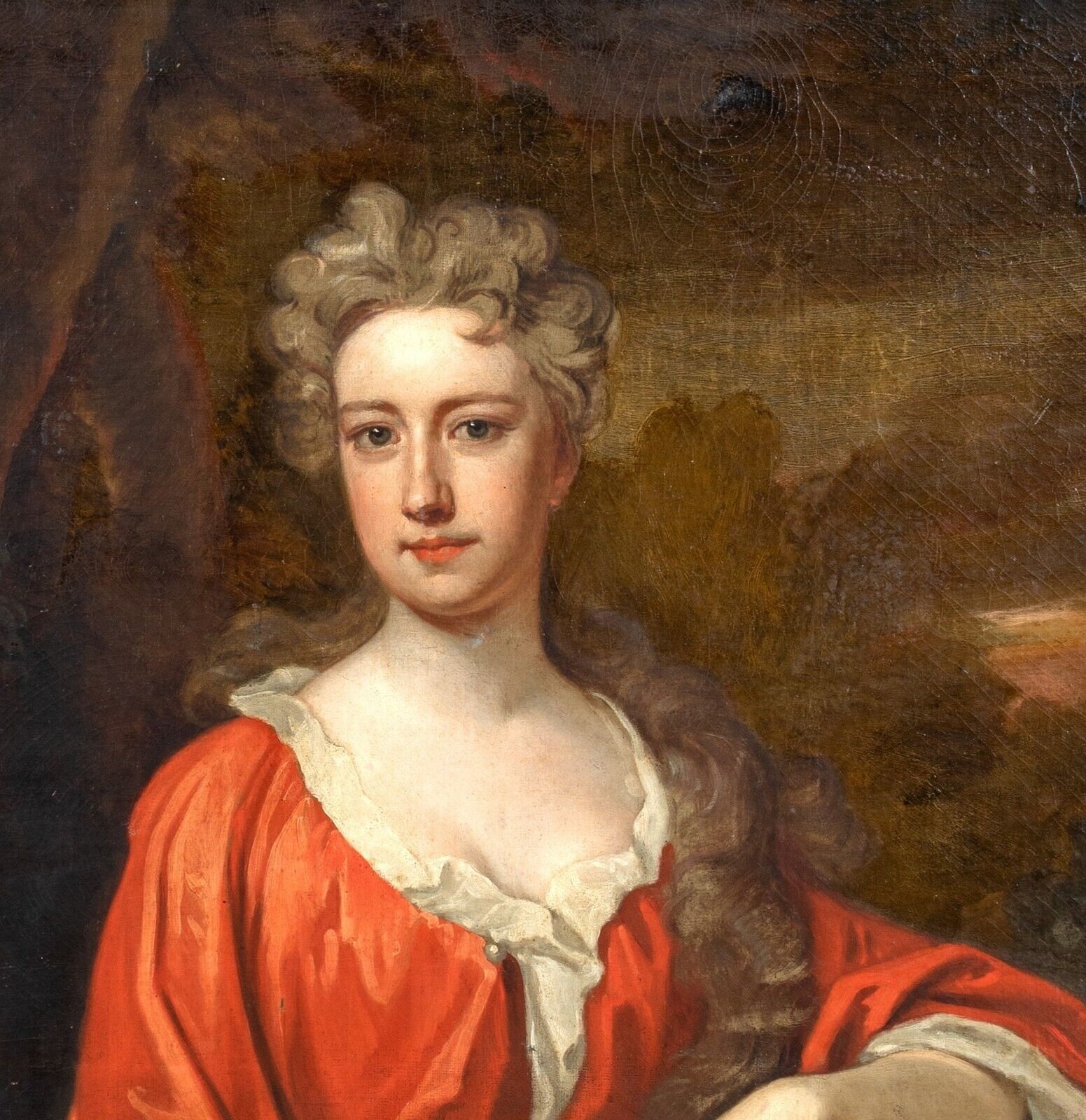 Ancient School, 17th Century | PORTRAIT OF LADY JANE JACKSON OIL ...