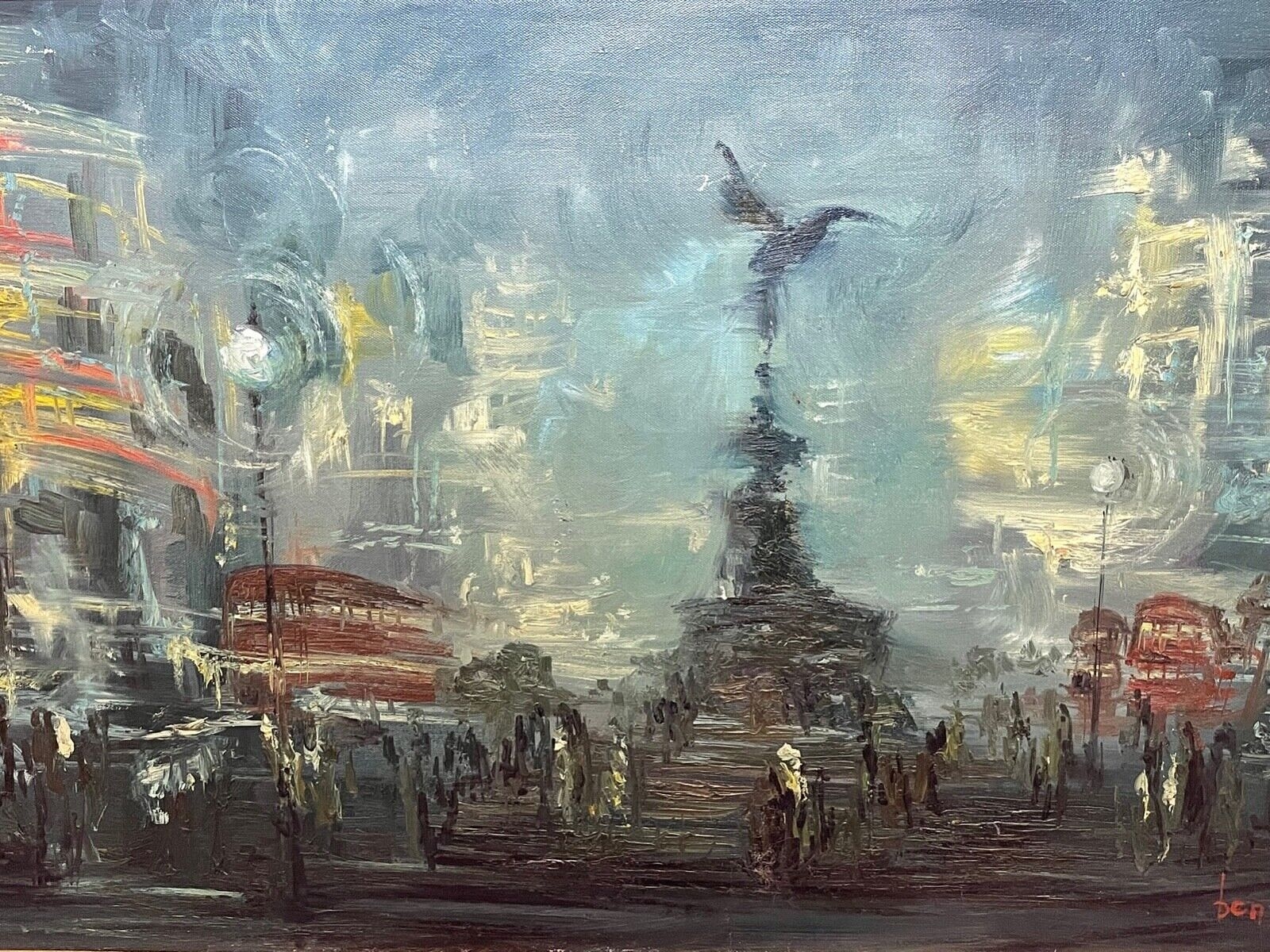 Ben Maile | PICCADILLY CIRCUS NIGHT LONDON (Late 20th Century) | MutualArt