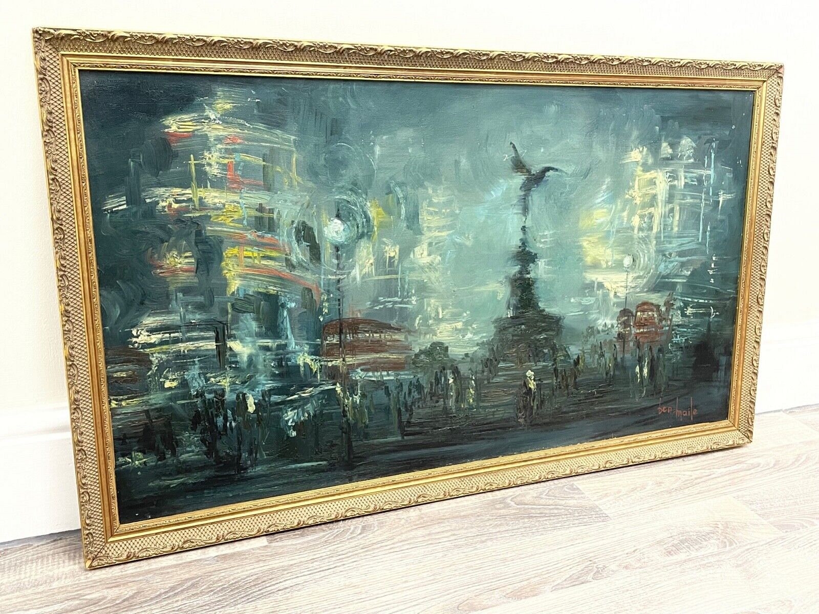 Ben Maile | PICCADILLY CIRCUS NIGHT LONDON (Late 20th Century) | MutualArt