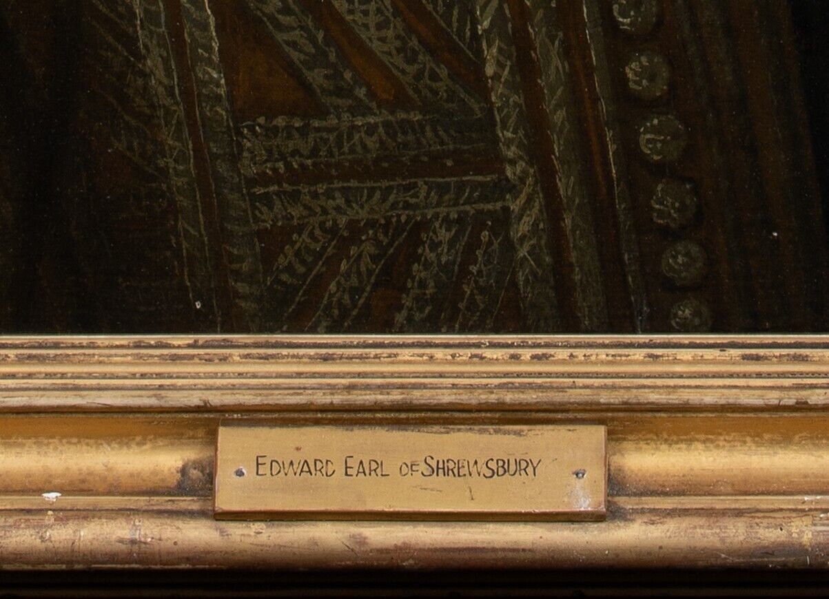 British School, 16th Century | PORTRAIT OF EDWARD TALBOT OIL PAINTING ...