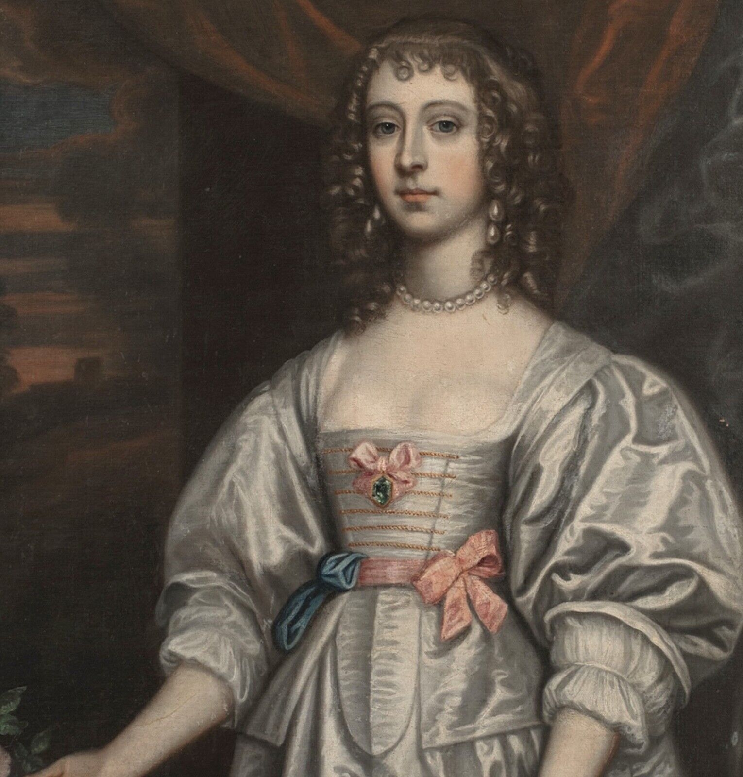 Frances Bard | PORTRAIT OF A LADY OIL PAINTING (18th Century) | MutualArt