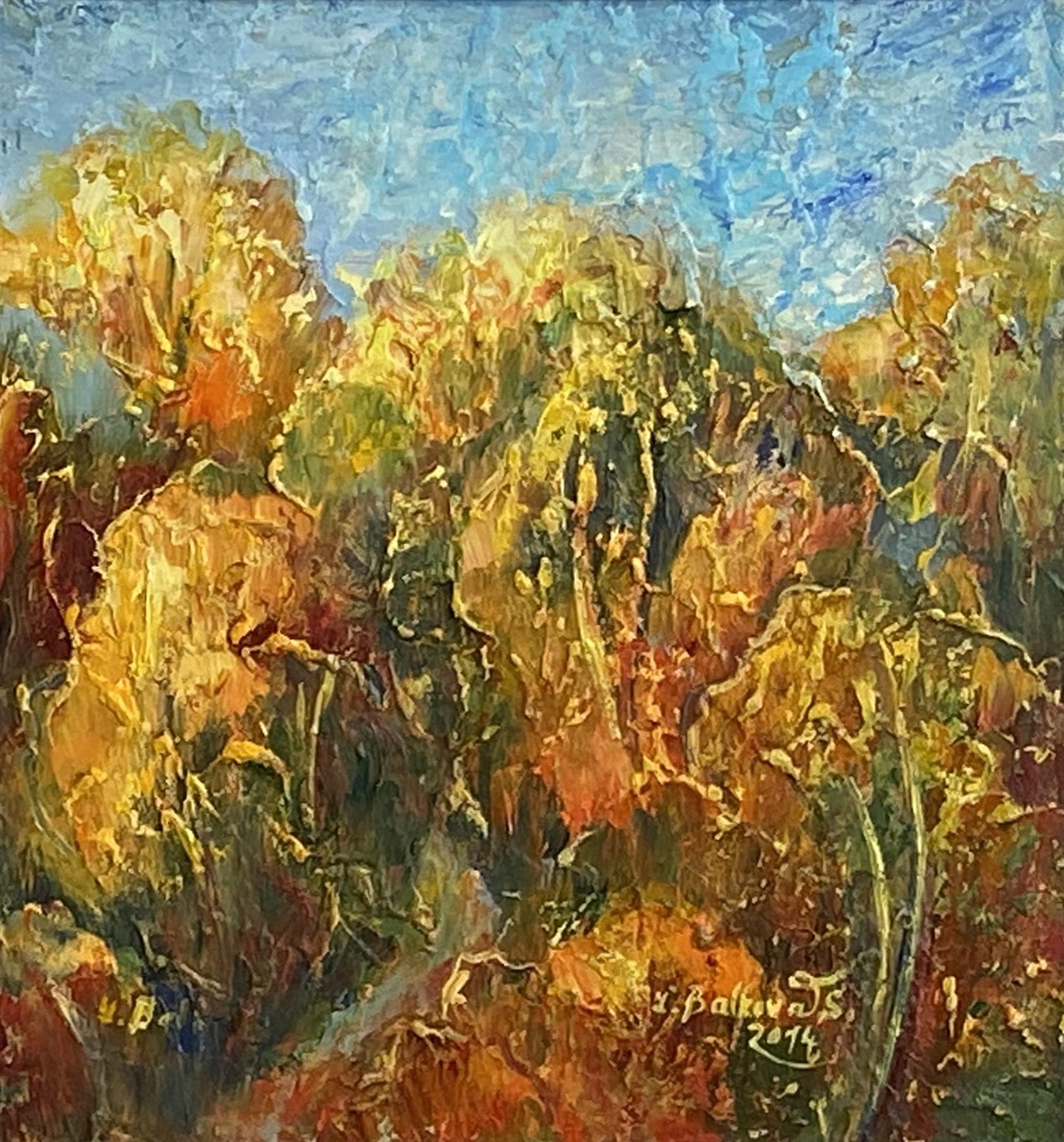 Ľudmila Balková | Poézia stromov V. (2014) | MutualArt