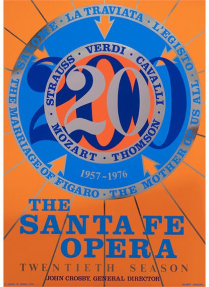 Robert Indiana | Santa Fe Opera (1976) | MutualArt