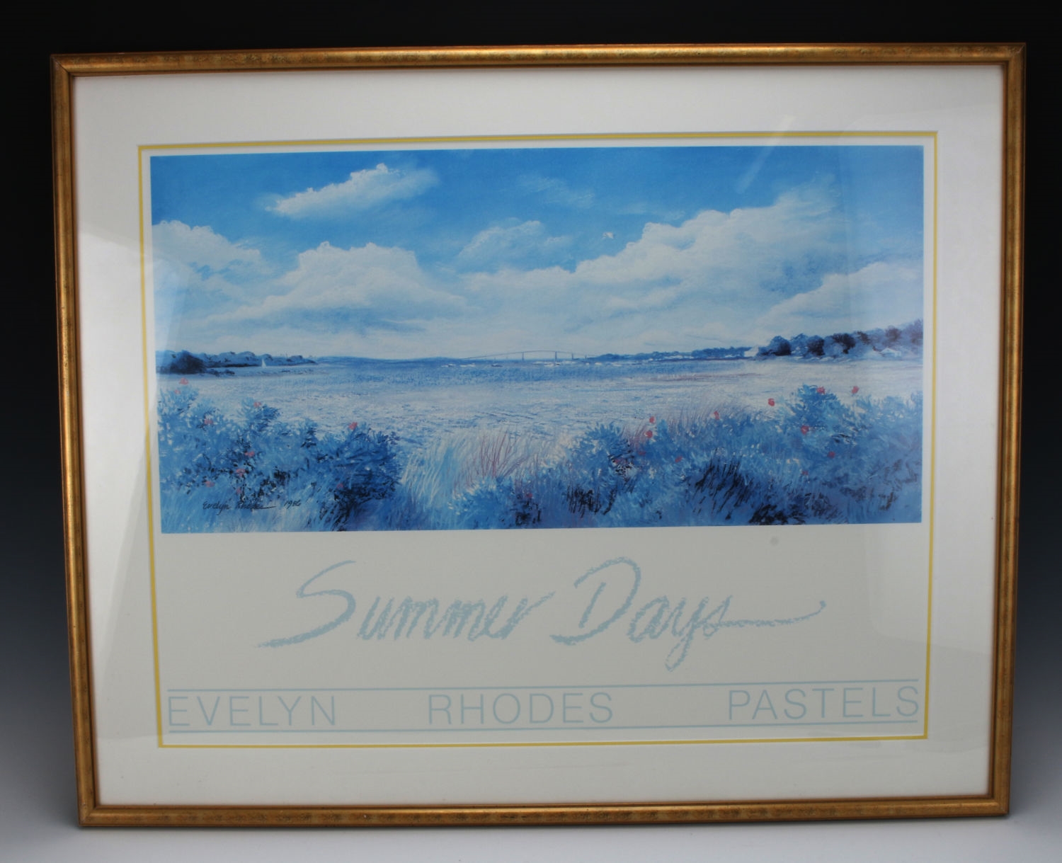 Evelyn Rhodes | EVELYN RHODES PASTELS SUMMER DAYS PRINT (1986) | MutualArt