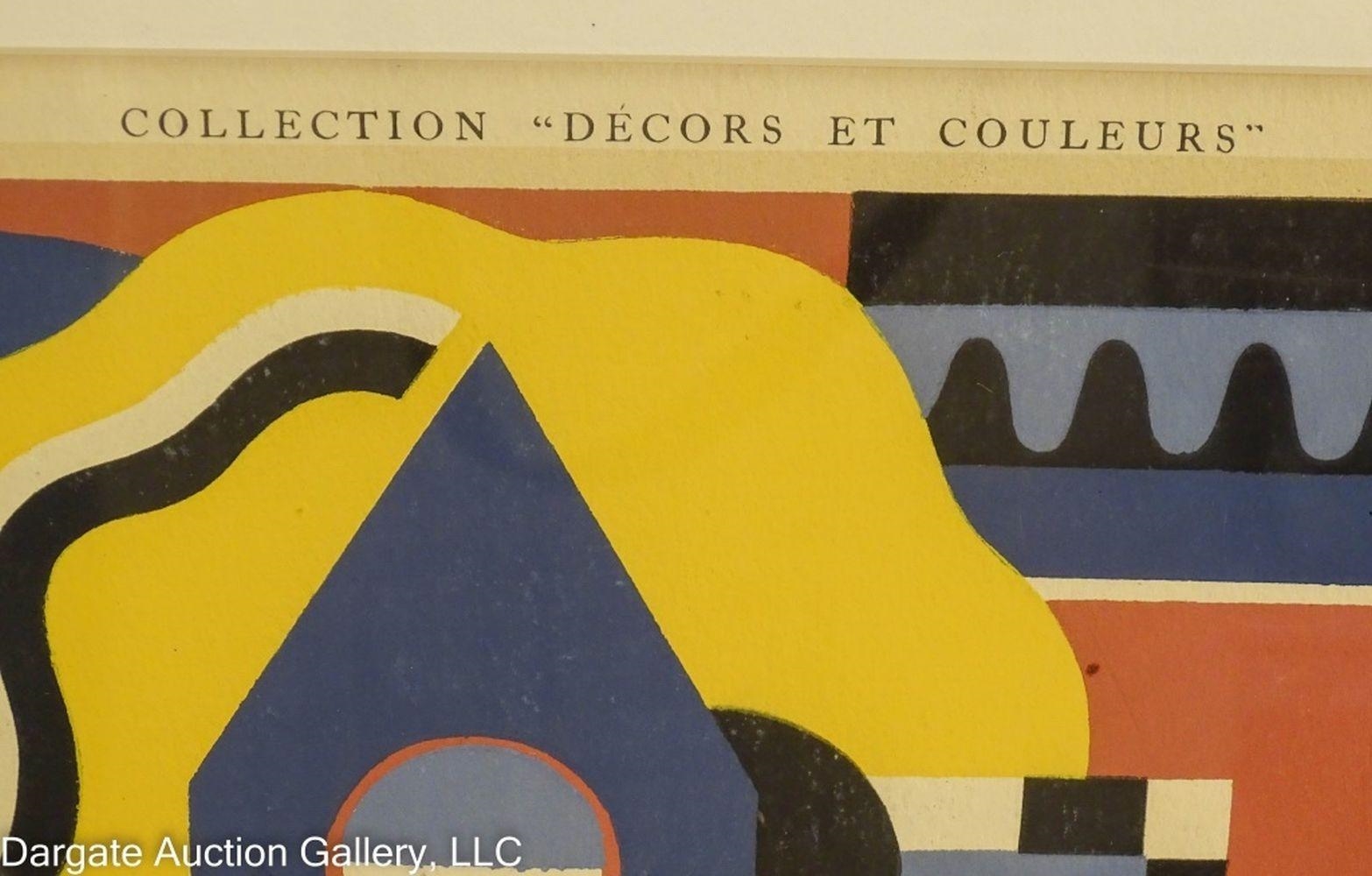 Georges Valmier | 1885-1937) Collection Decors et Couleurs Album No 1 ...