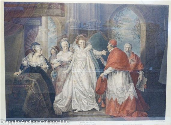 Matthew William Peters | Cardinal Walsey & Cardinal Campeius in a room ...