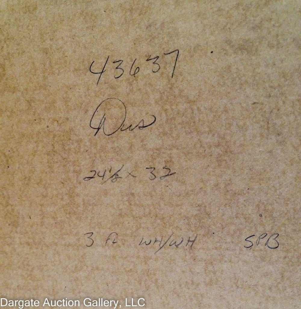 László Dús | b. 1941) Mixed Media painting/collage. Signed lower right ...