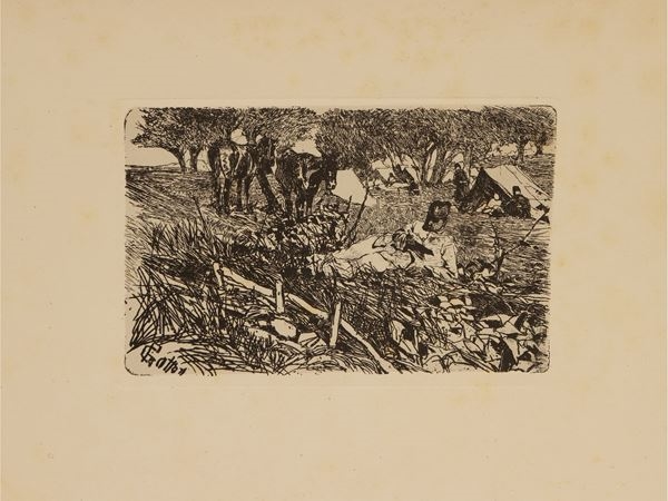 Giovanni Fattori | Engravings by Fattori | MutualArt