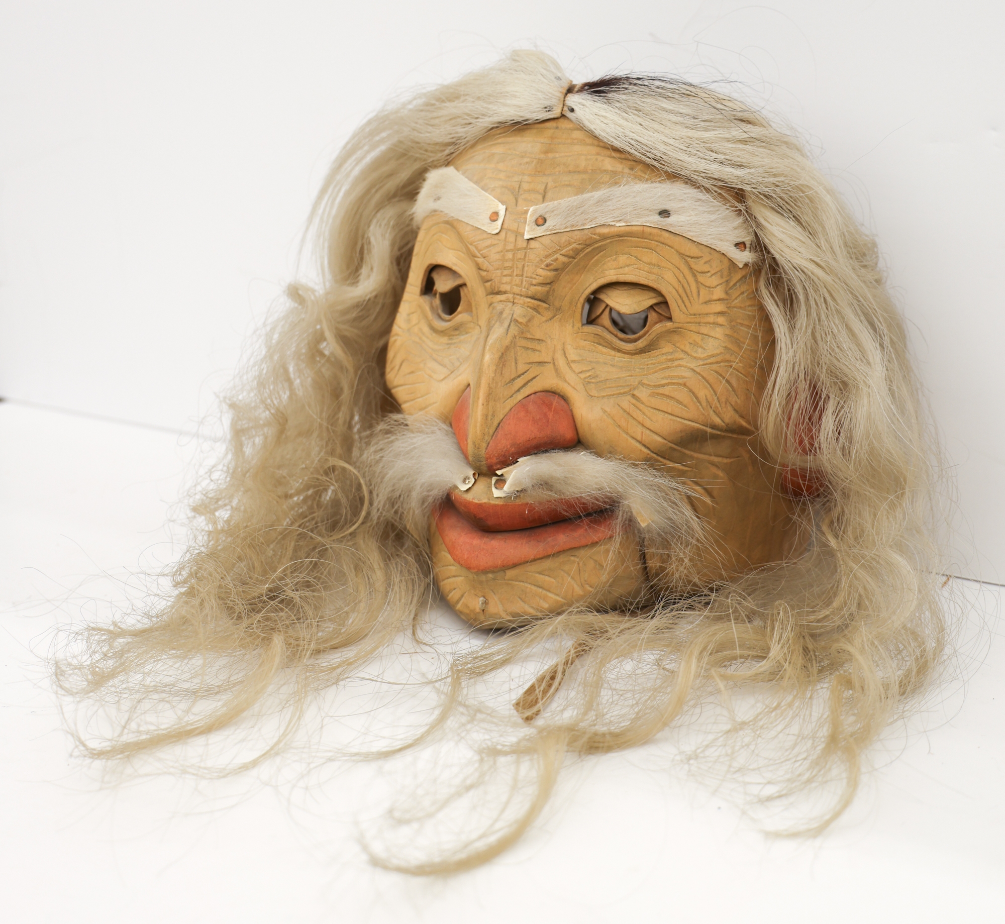 Duane Pasco | Duane Pasco ''Elder Portrait'' 1970's Cedar Mask (1970 ...