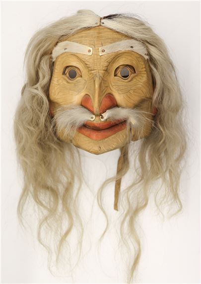 Duane Pasco | Duane Pasco ''Elder Portrait'' 1970's Cedar Mask (1970 ...