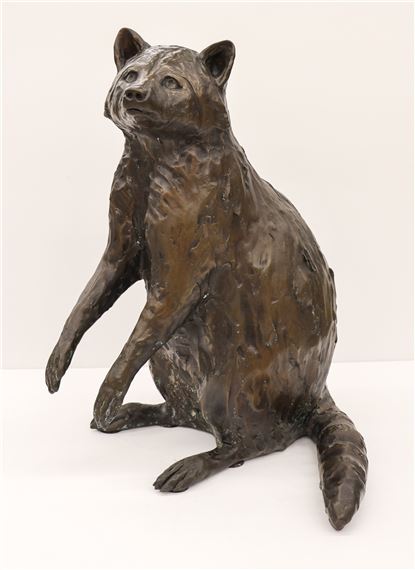 Georgia Gerber | Georgia Gerber ''Raccoon'' Bronze Sculpture (1955 ...