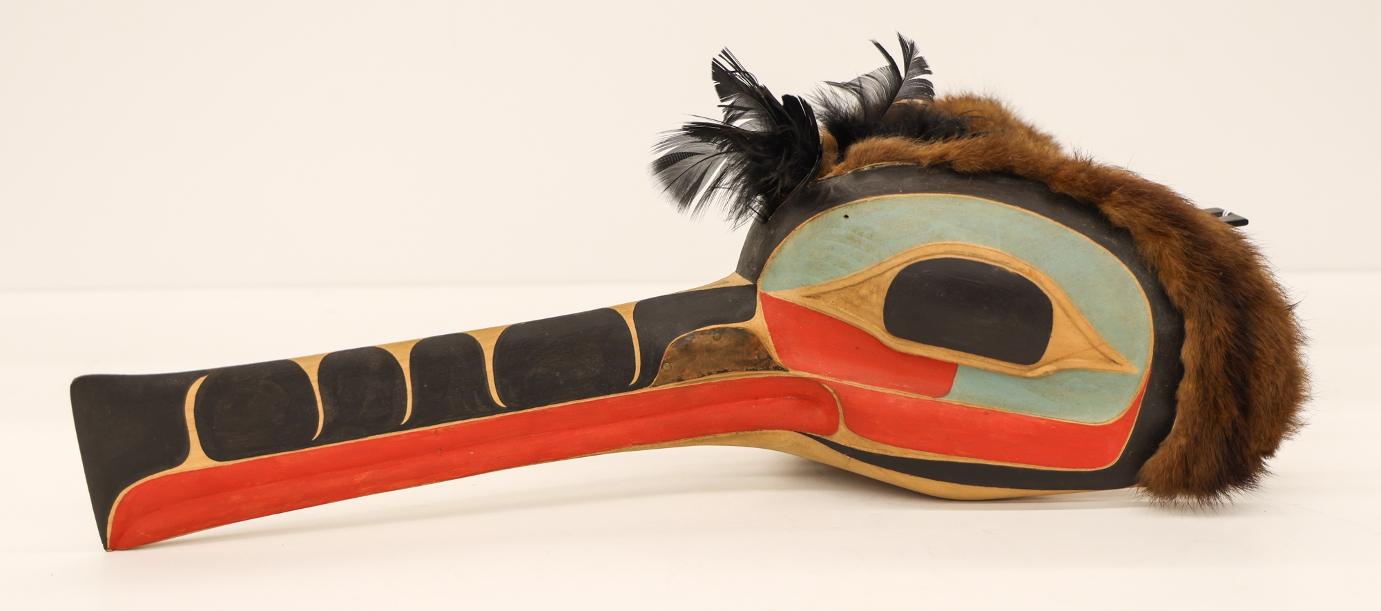 Duane Pasco | Duane Pasco ''Mosquito Mask'' 1973 Painted Cedar Mask ...