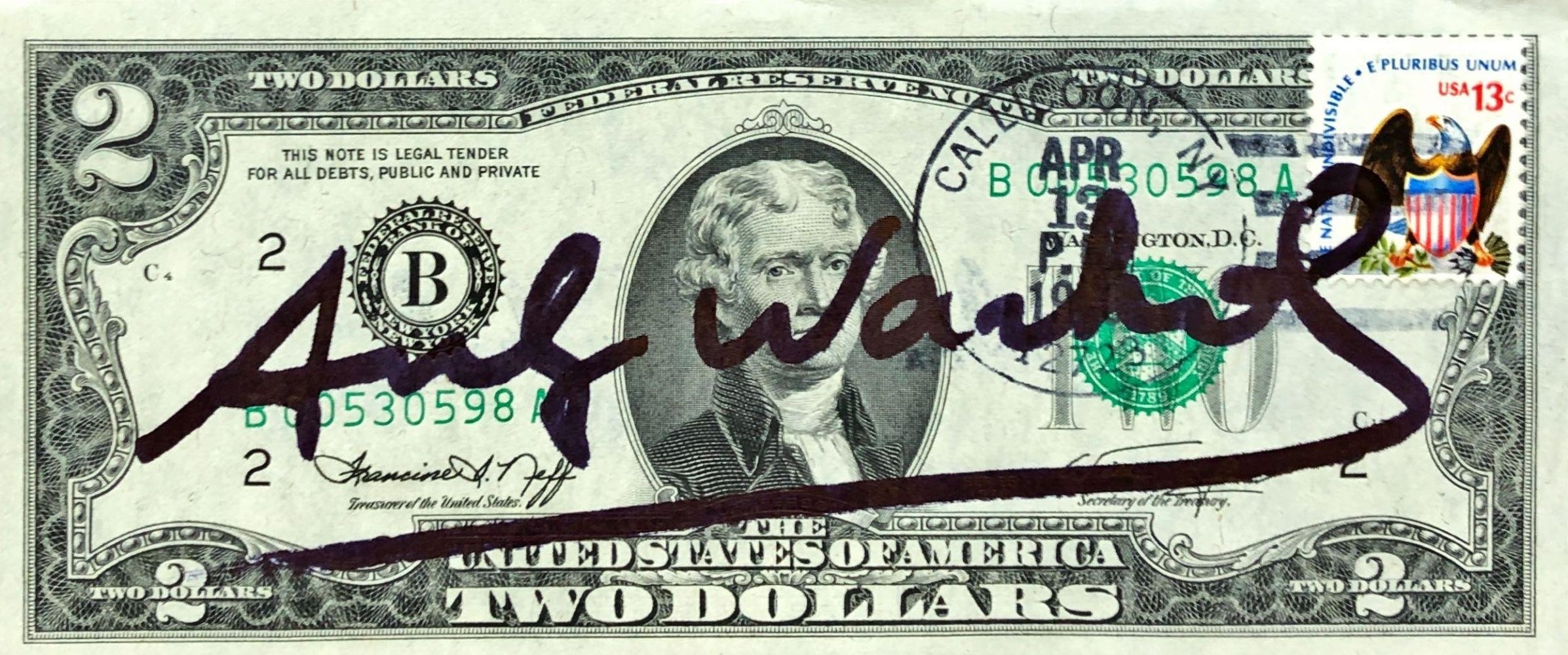 Andy Warhol | Two Dollar Bill (1976) | MutualArt