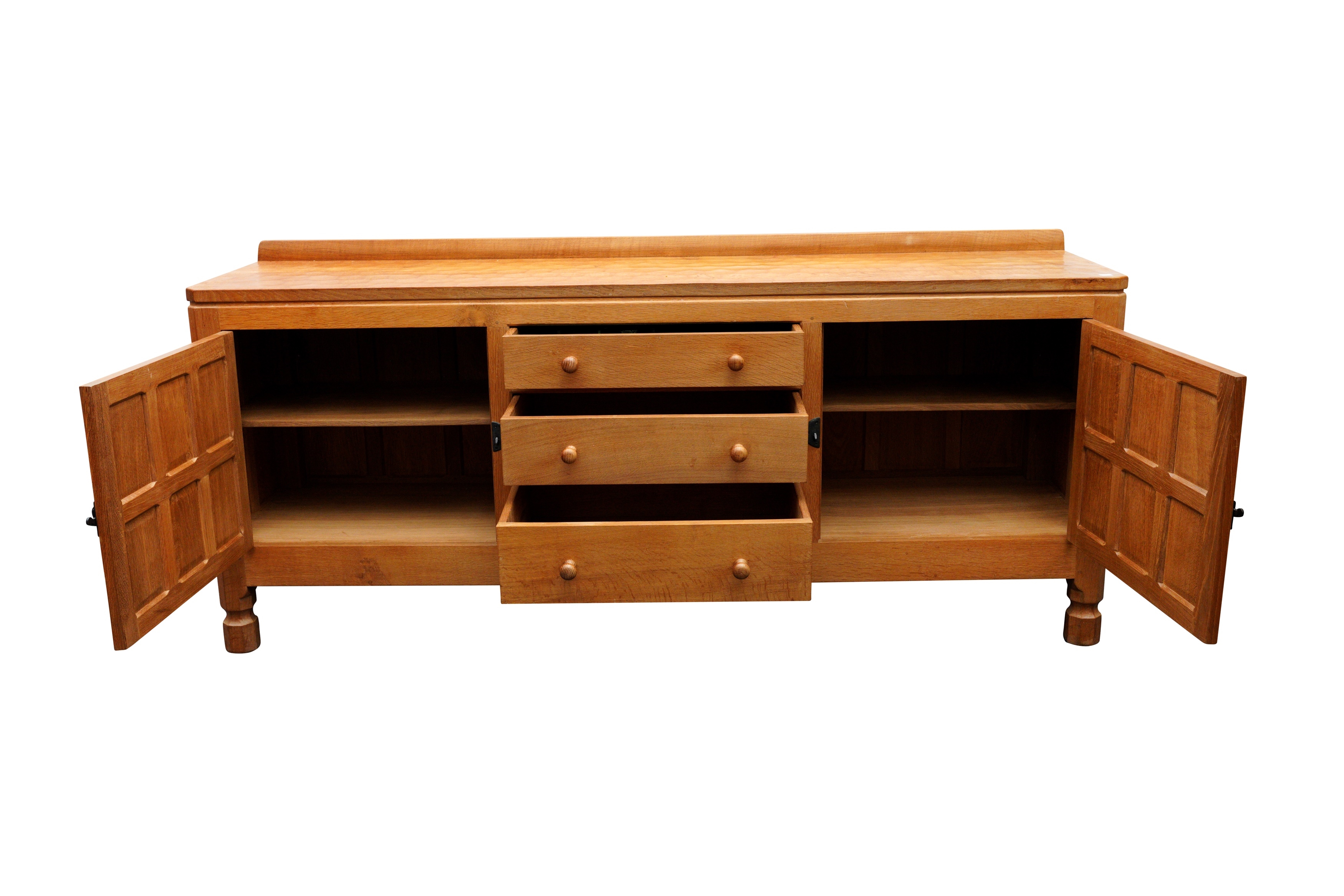 Robert Thompson | ROBERT ‘MOUSEMAN’ : An oak sideboard, the rectangular ...
