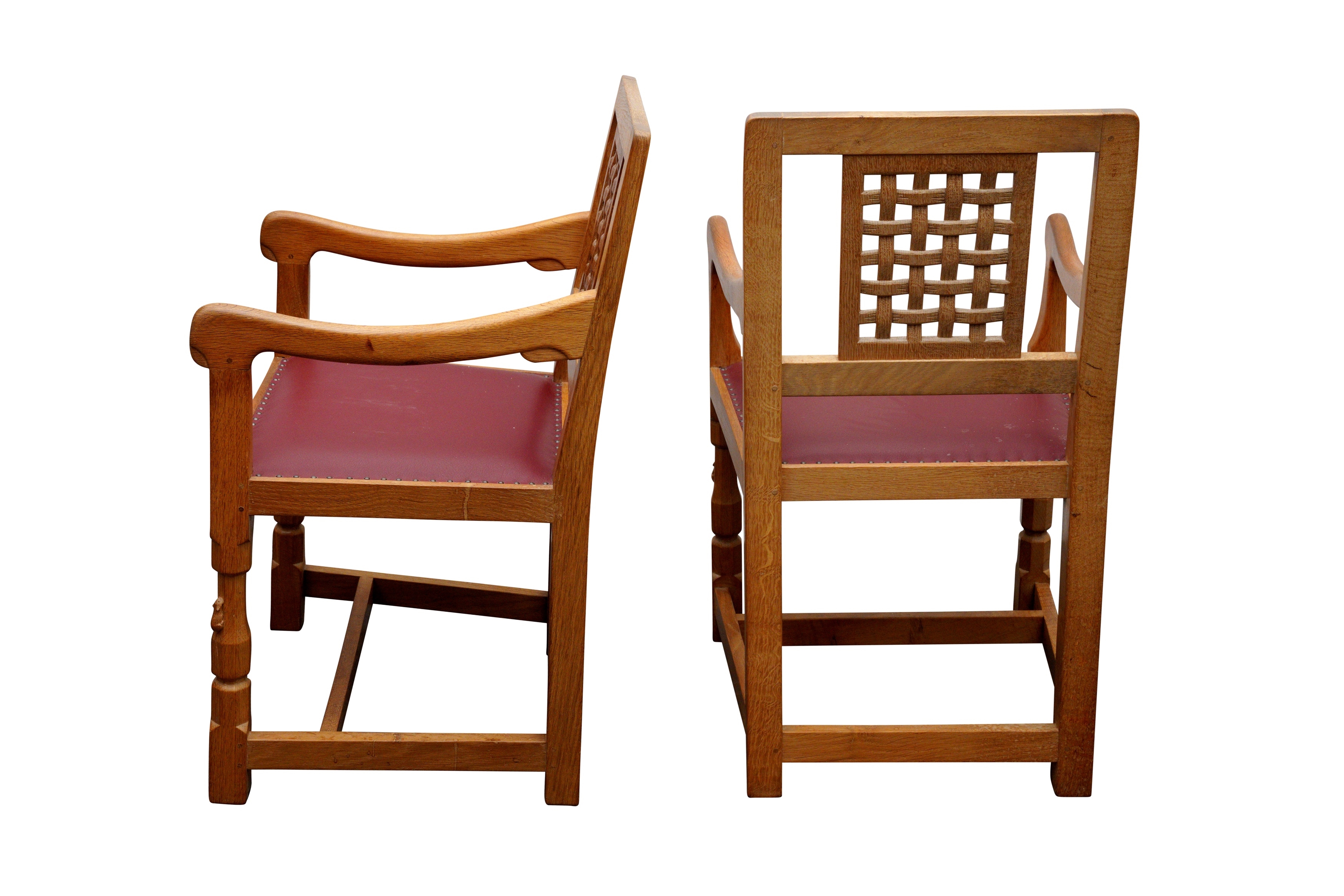 Robert Thompson | ROBERT ‘MOUSEMAN’ : A set of 6 dining chairs, to ...