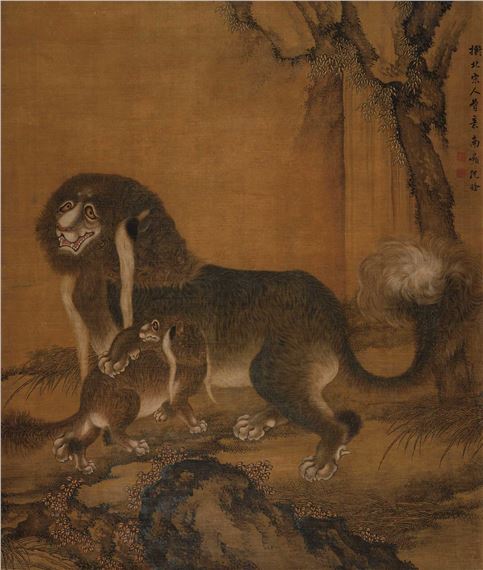 Shen Quan (1682-1760) | LIONS OF GRAND TUTOR | MutualArt