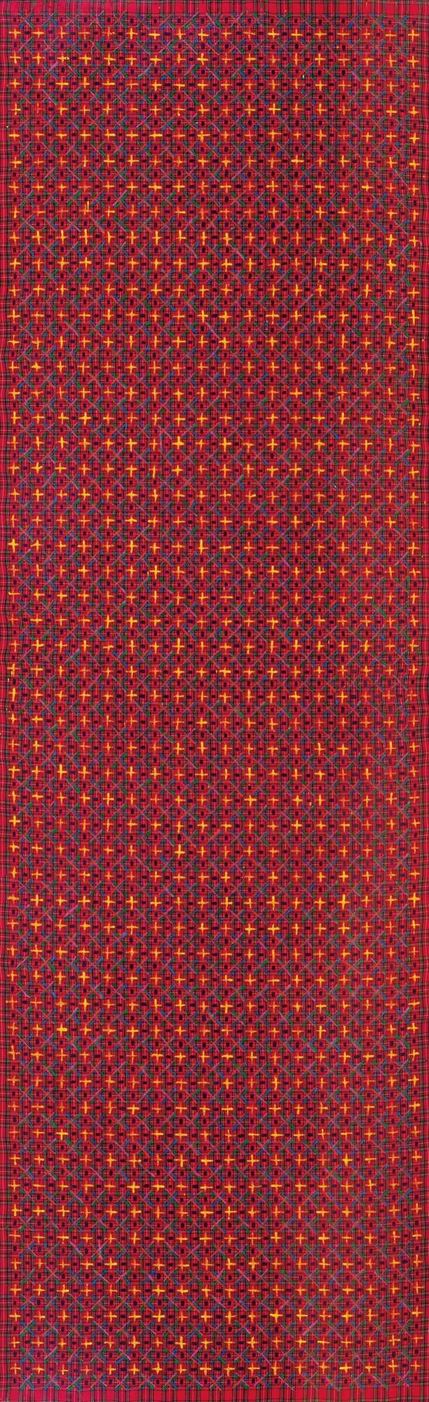 Ding Yi | Appearance of Crosses 94-20 (1994) | MutualArt