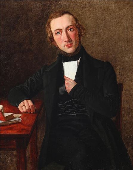 Theude Grönland | Portrait of Frederik Wilhelm Johansen (1813–1867 ...