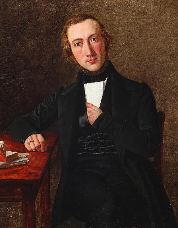 Theude Grönland | Portrait of Frederik Wilhelm Johansen (1813–1867 ...