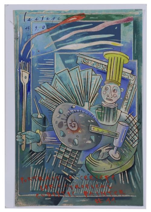 Ceesepe | PORTRAIT OF CEESEPE LIKE A TROPICAL CUBISTIC PAINTER #11 ...