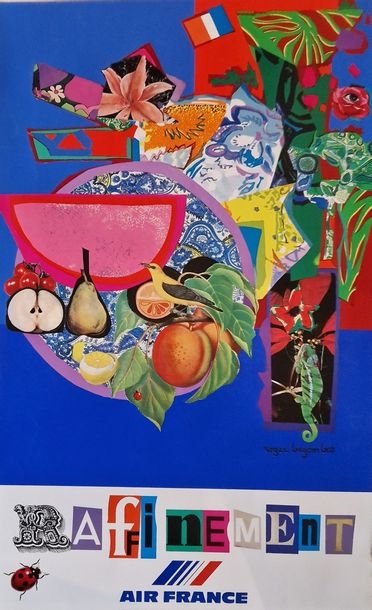 Roger Bezombes | Color lithographed poster (1980) | MutualArt