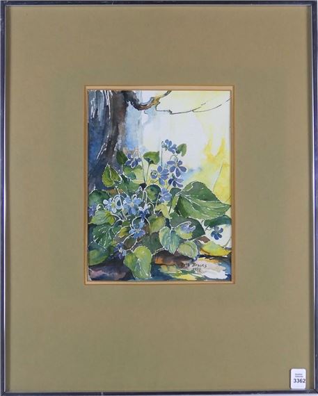 Ruth Brooks | Untitled: Floral Study (1979) | MutualArt