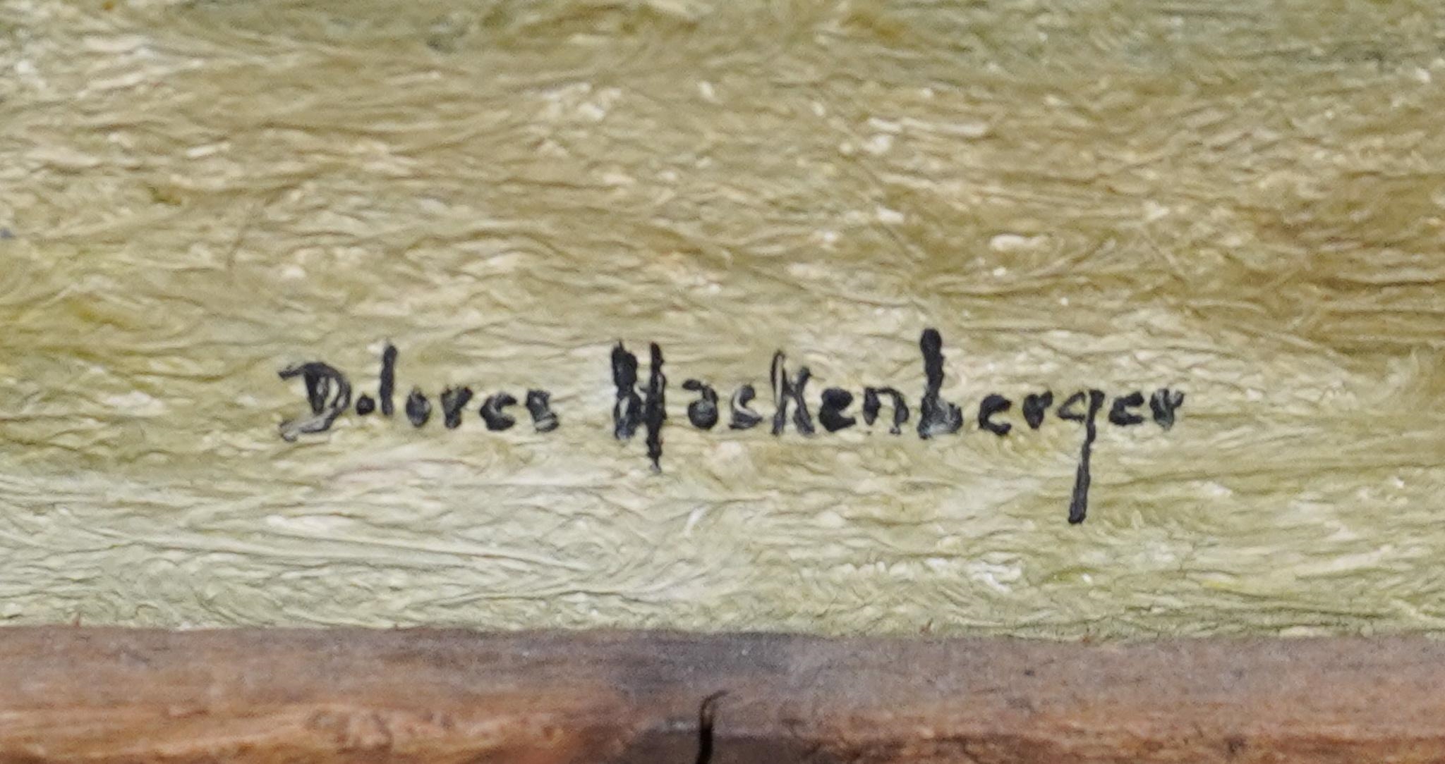 Dolores Hackenberger | Landscape with House and Mill | MutualArt