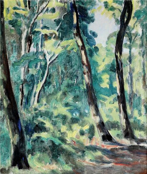 Sigurd Swane | Forest scenery | MutualArt