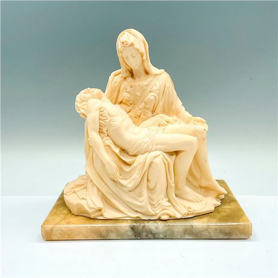 Michelangelo | Resin and Marble Figurine, Madonna della Pieta | MutualArt