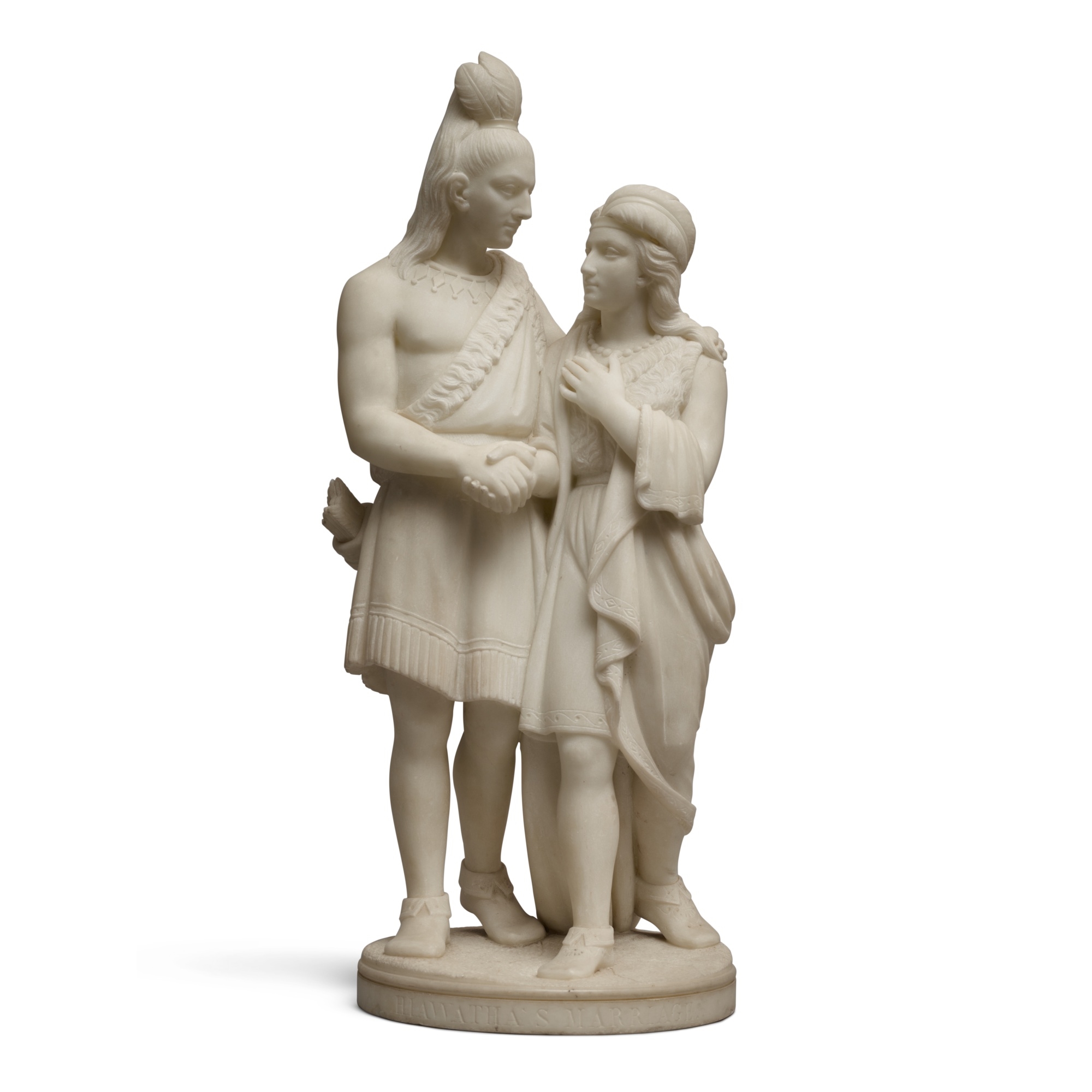 Edmonia Lewis | Hiawatha’s Marriage | MutualArt