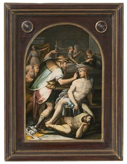 Giorgio Vasari | Saint Roch visiting the afflicted | MutualArt