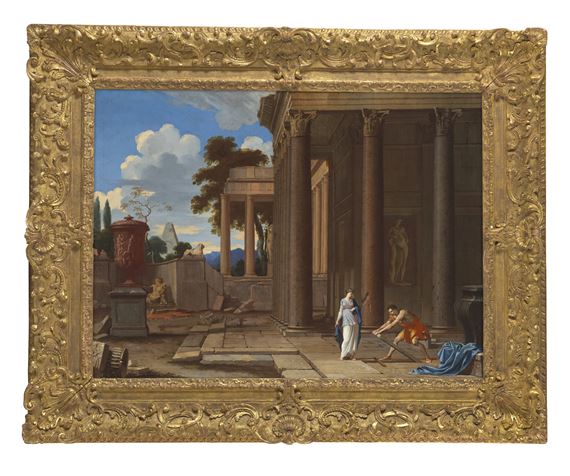 Thomas Blanchet | Theseus rediscovering his father's sword | MutualArt