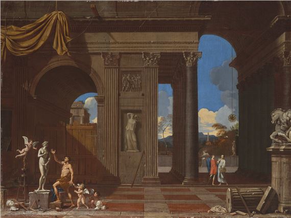 Thomas Blanchet | Pygmalion and Galatea | MutualArt