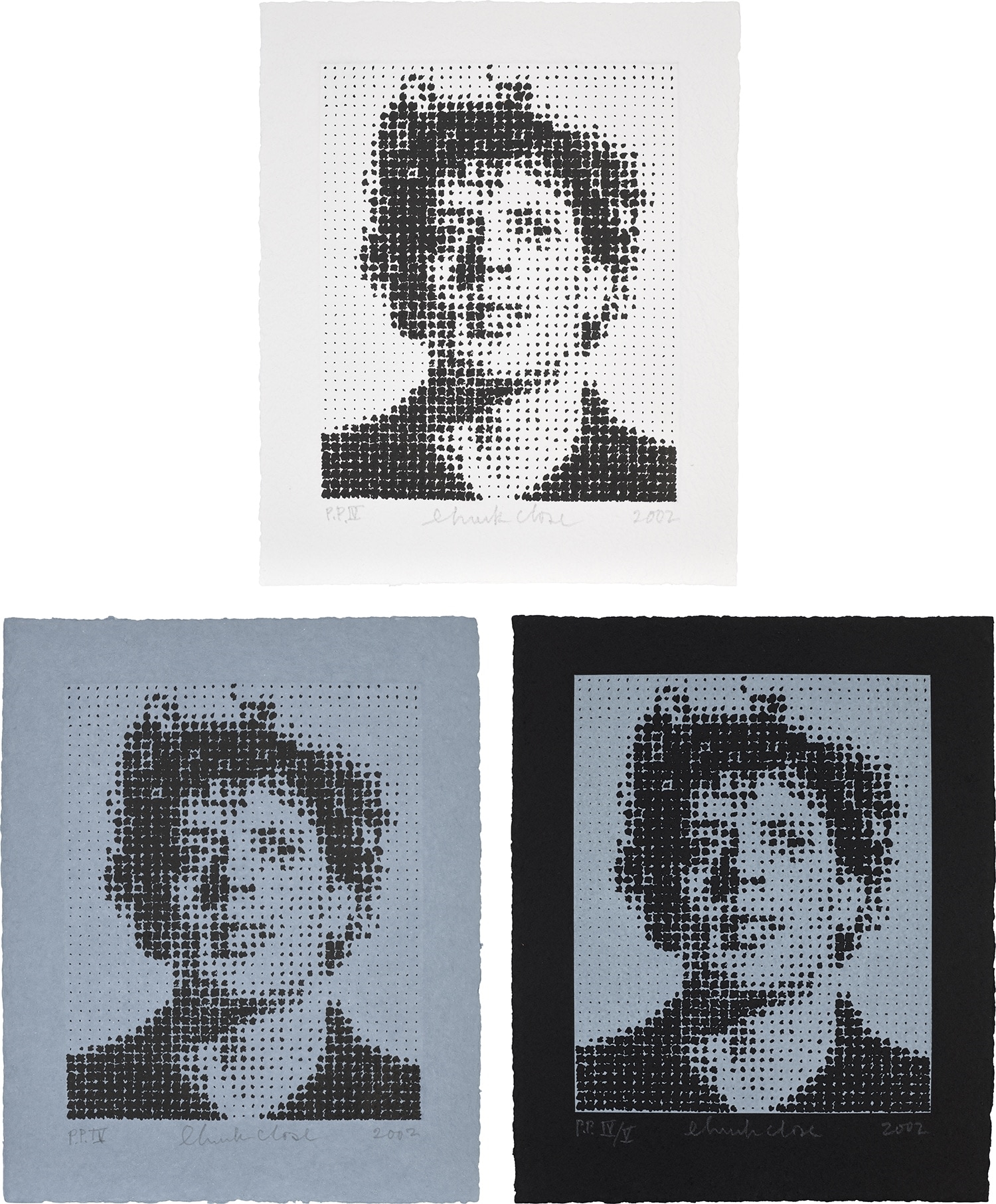 Chuck Close | GEORGIA (1984) | MutualArt