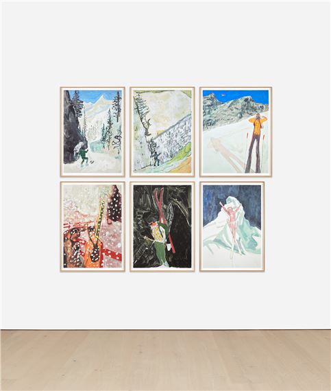 Peter Doig | Orange Forest (1999) | MutualArt