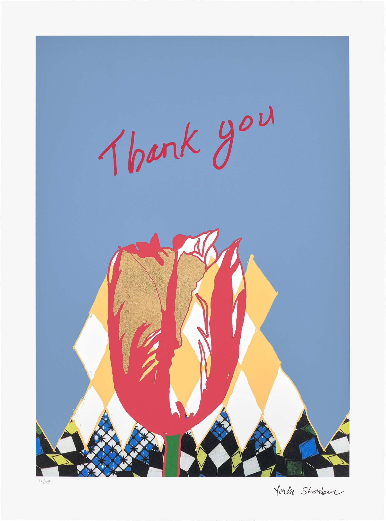 Yinka Shonibare | Thank You, from The Help Portfolio (2020) | MutualArt