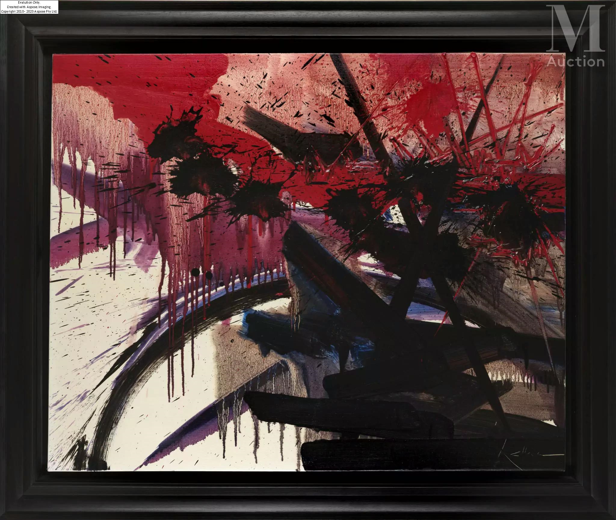 Georges Mathieu | Joie rompue (1986) | MutualArt