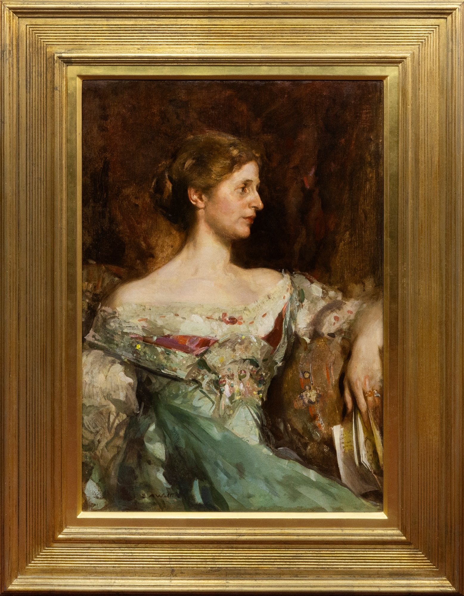 Edward Arthur Walton | THE PORTRAIT OF JANE BURY | MutualArt