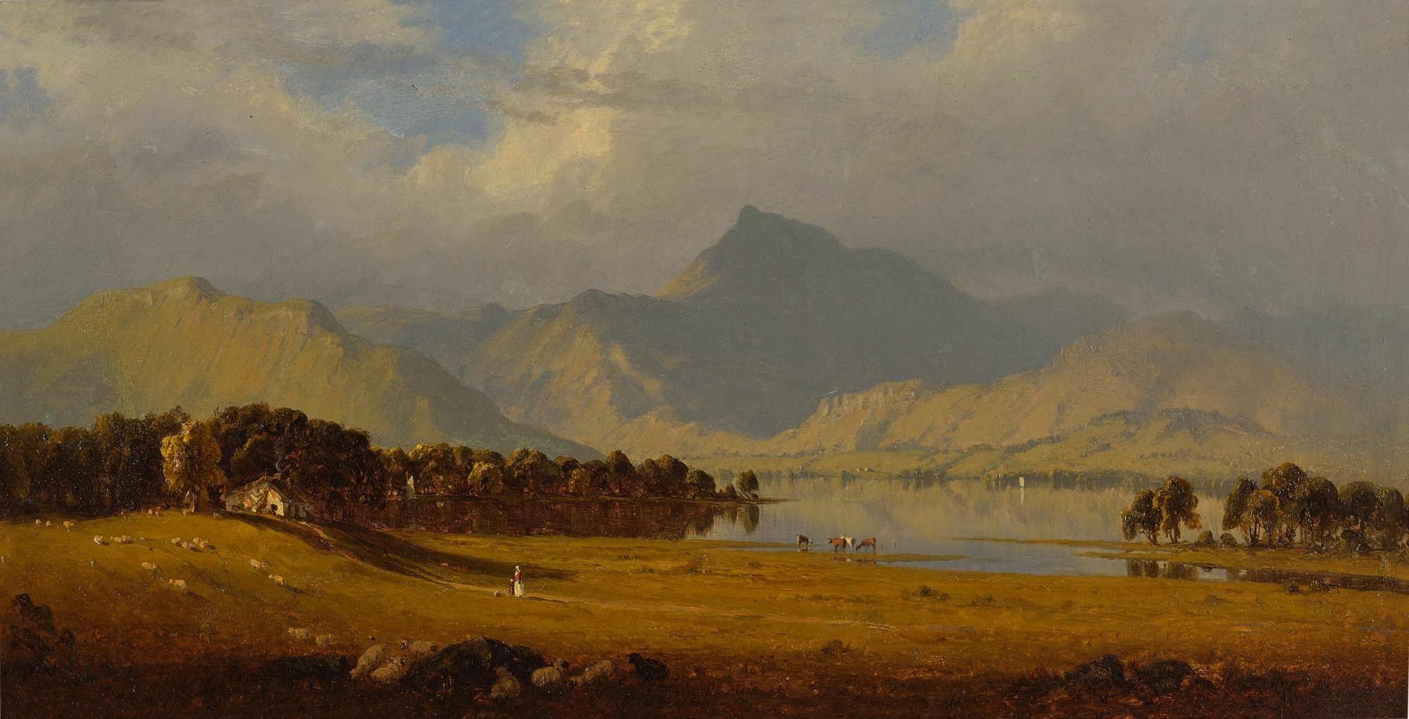 Sanford Robinson Gifford | Derwentwater (Circa 1855) | MutualArt