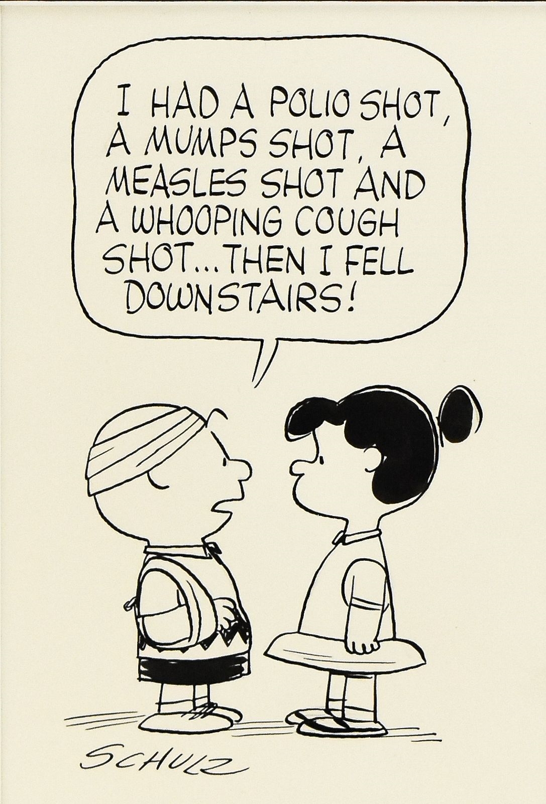 Charles Schulz | CHARLES SCHULZ ORIGINAL ILLUSTRATION | MutualArt